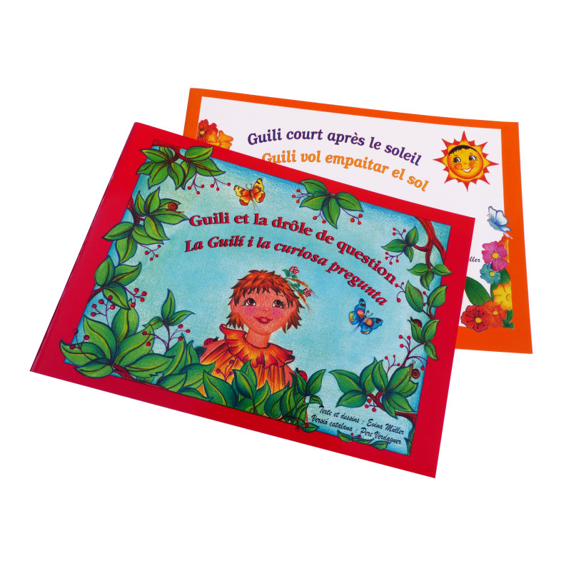 2 albums jeunesse illustrés : tomes 1 et 3 des aventures de Guili